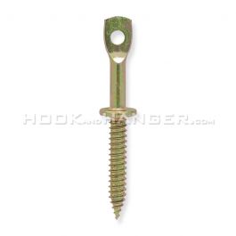 2 3/4" Eye Lag Screws for Metal – Sharp Point for 22 Gauge Steel